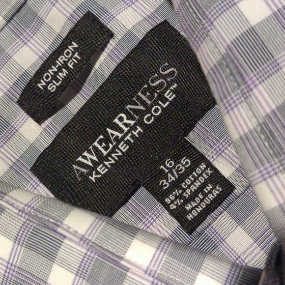 kenneth cole AWARENESS | Shirts | Nwot Men Dress Shirt By Kenneth Cole ...
